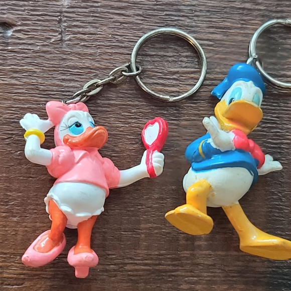 Disney | Toys | Vintage 93 Donald Duck Daisy Duck Walt Disney Applause ...